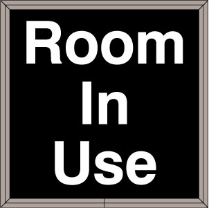 38639 (SBL77R-A209/120-277VAC) Room In Use (120-277 VAC) LED Sign ...
