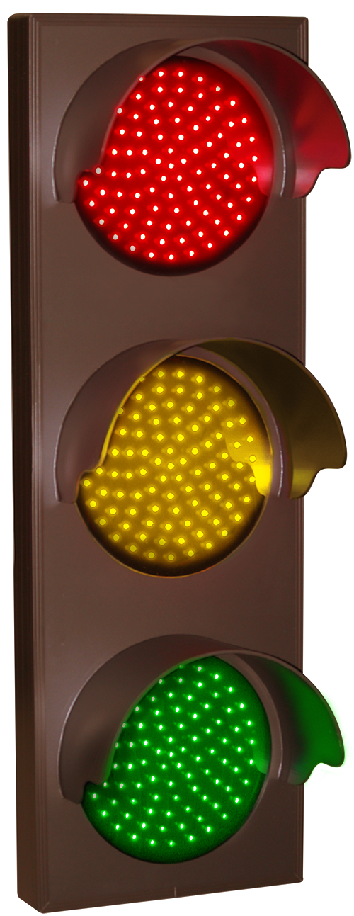 30842 (TCL217RAG-226H/12-24VDC) Indicator Dots, Triple with Hoods ...