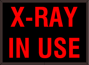 LED Xray In Use Signs | In Use Warning Lights | Laser in UseKeep Out ...