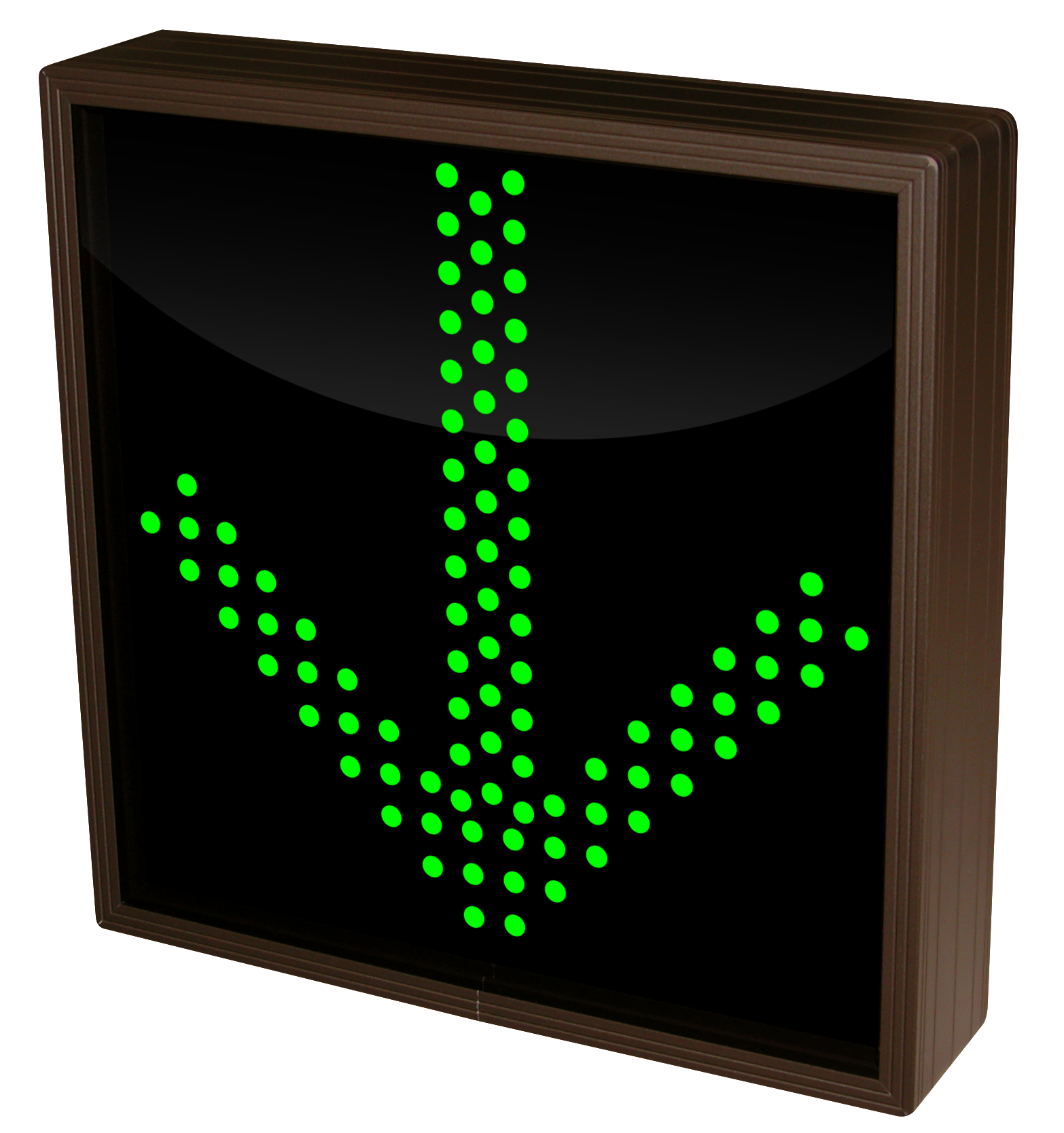 48960 (TCL1010G-A437TS) Down Arrow LED Sign | Entrance and Exit ...